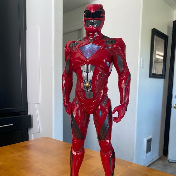 Toys | Power Rangers Big Red Ranger Movie Figure Figurine Toy | Poshmark